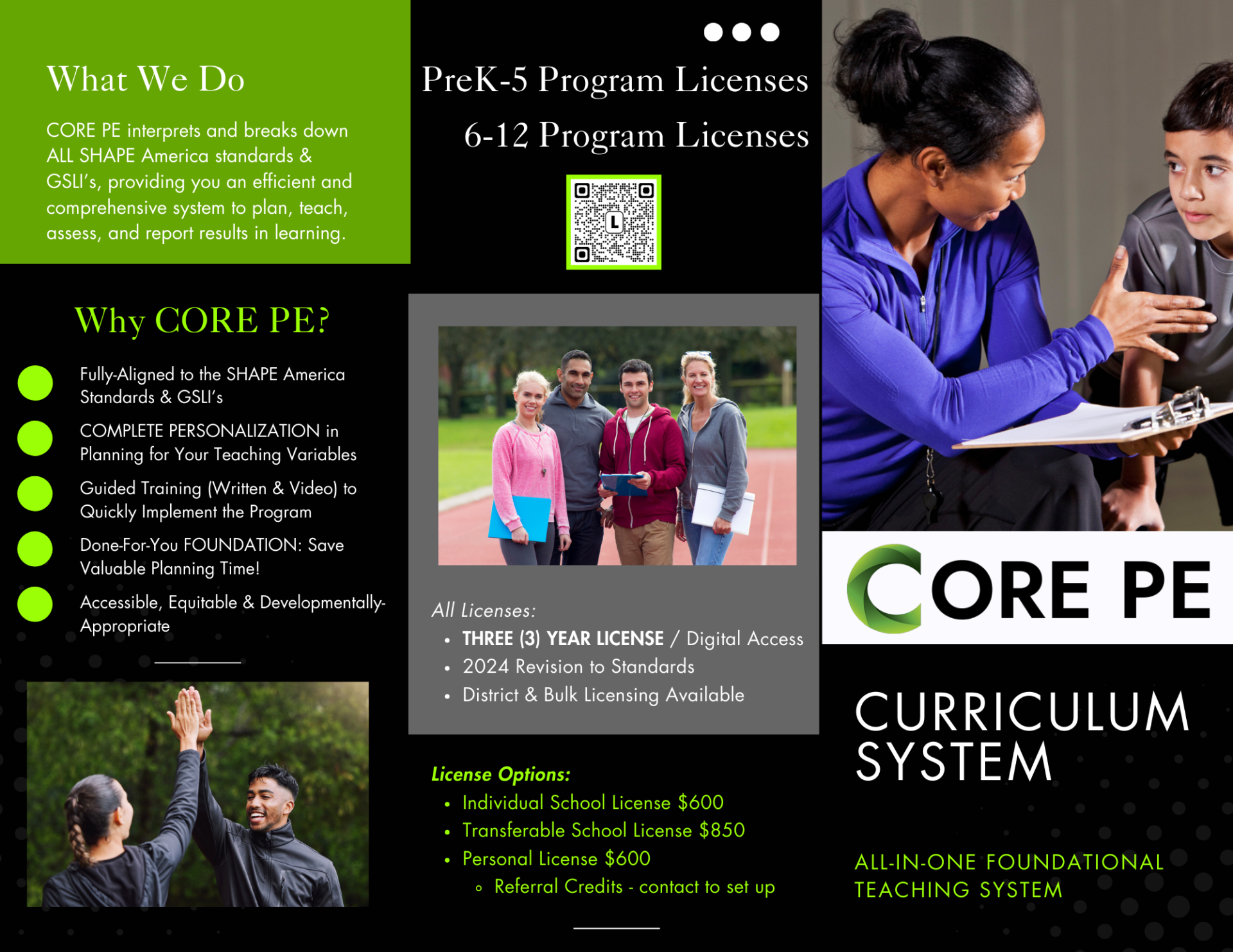 CORE PE CURRICULUM | All-In-One Foundational Teaching System